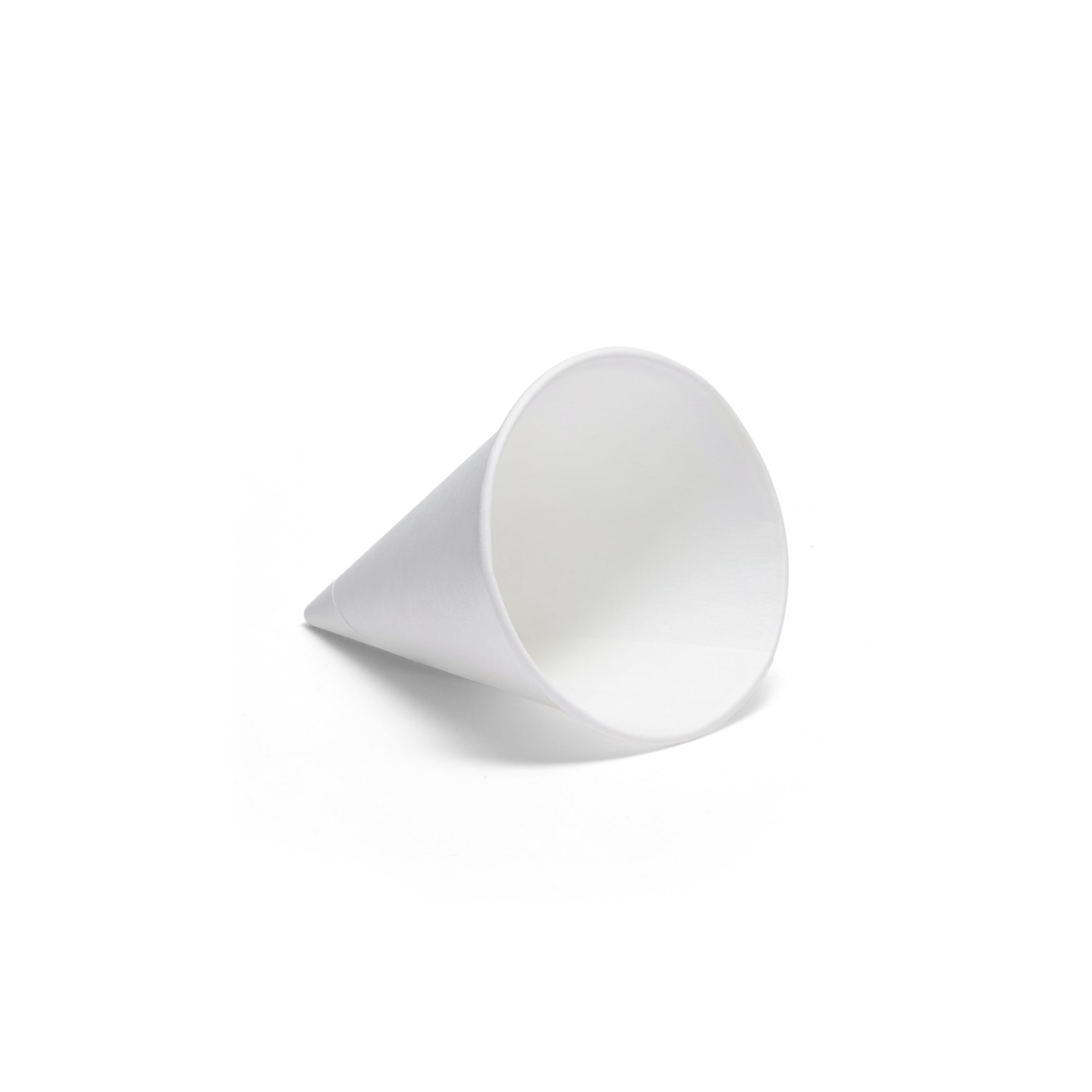 4oz White Compostable Water Cone - 5000pk — Eco Supplies